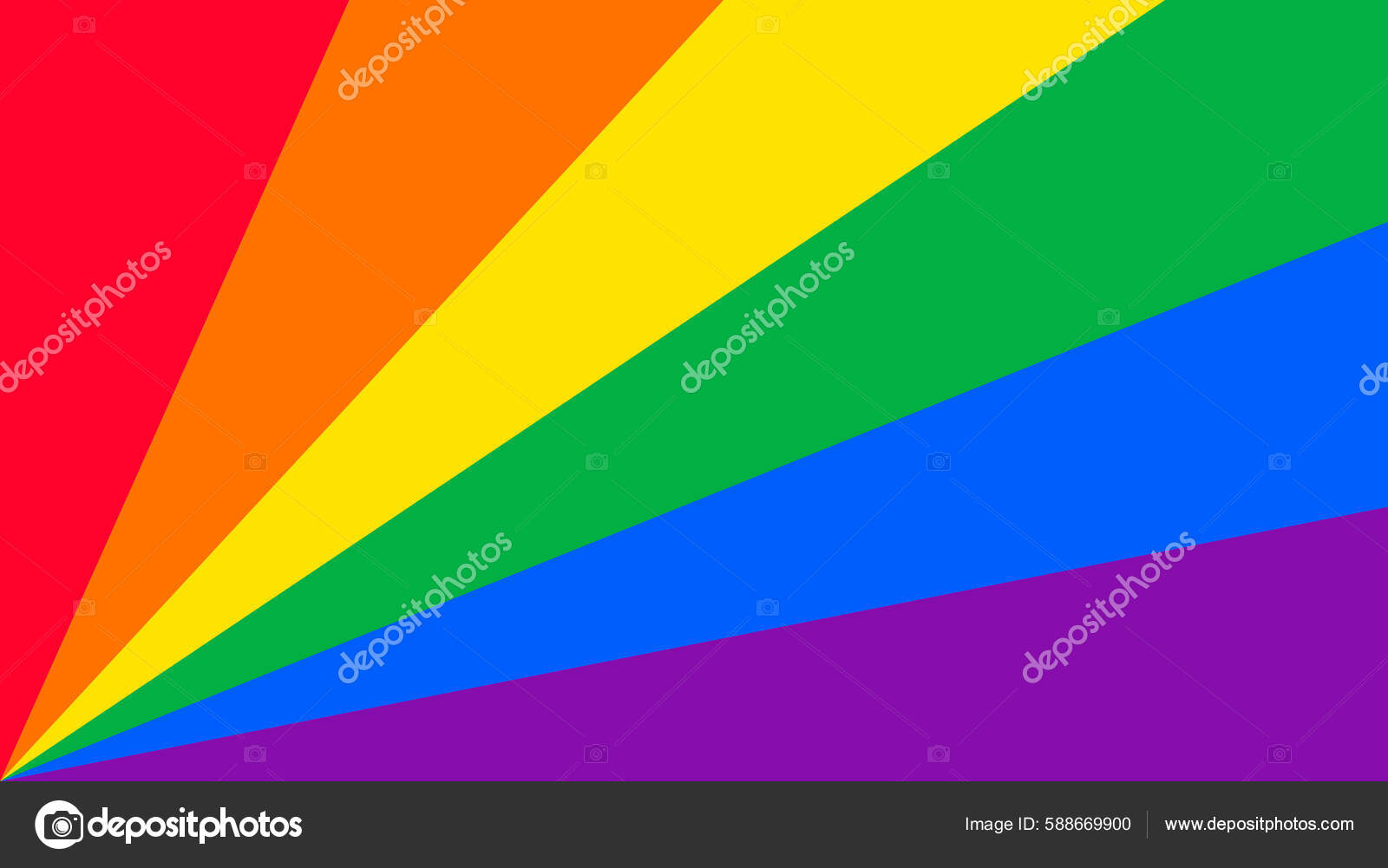 Diagonal Striped Flag Line Rainbow Colors Background Design Happy Lgbt ...