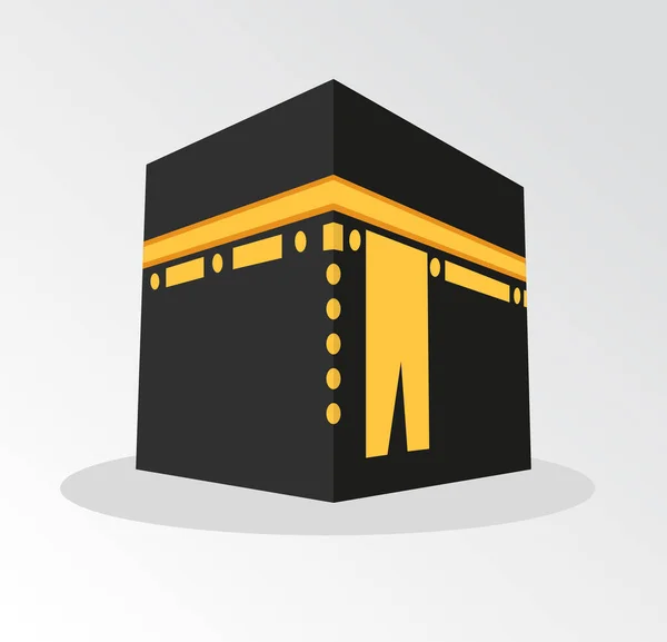 Holy Kaaba Islamic Muslim Religion Icon Design Vector Eid Adha Stock ...