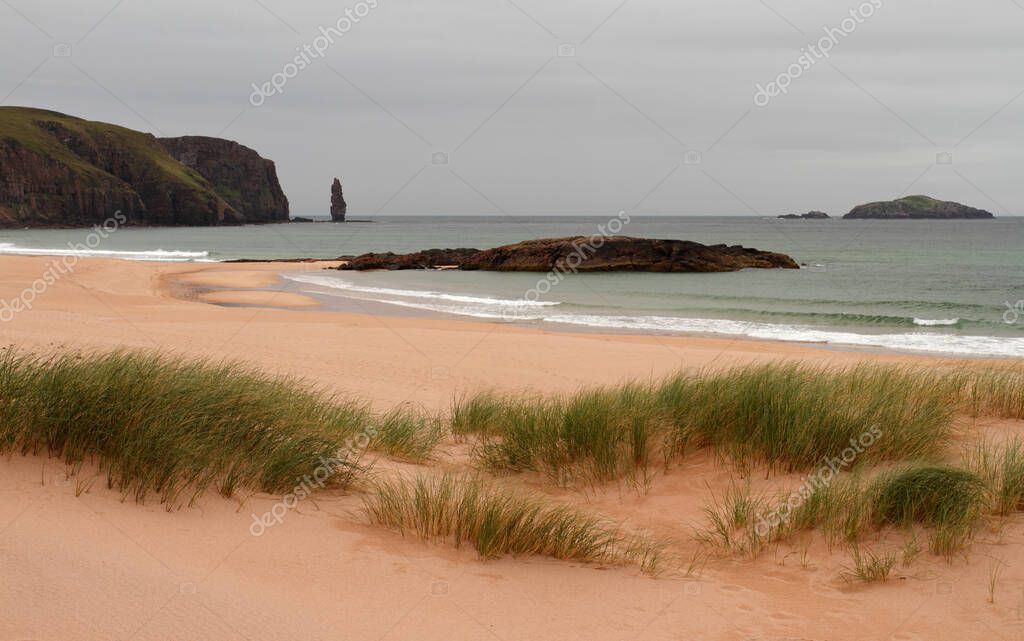 Sandwood Bay is a natural bay in Sutherland, on the far north-west ...
