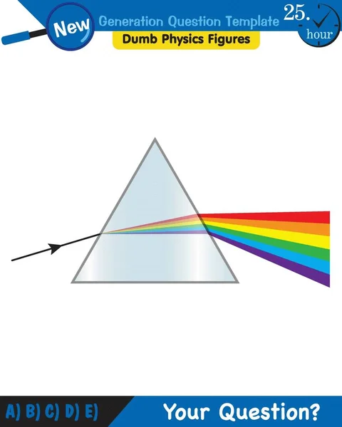 Physics prism imágenes de stock de arte vectorial | Depositphotos