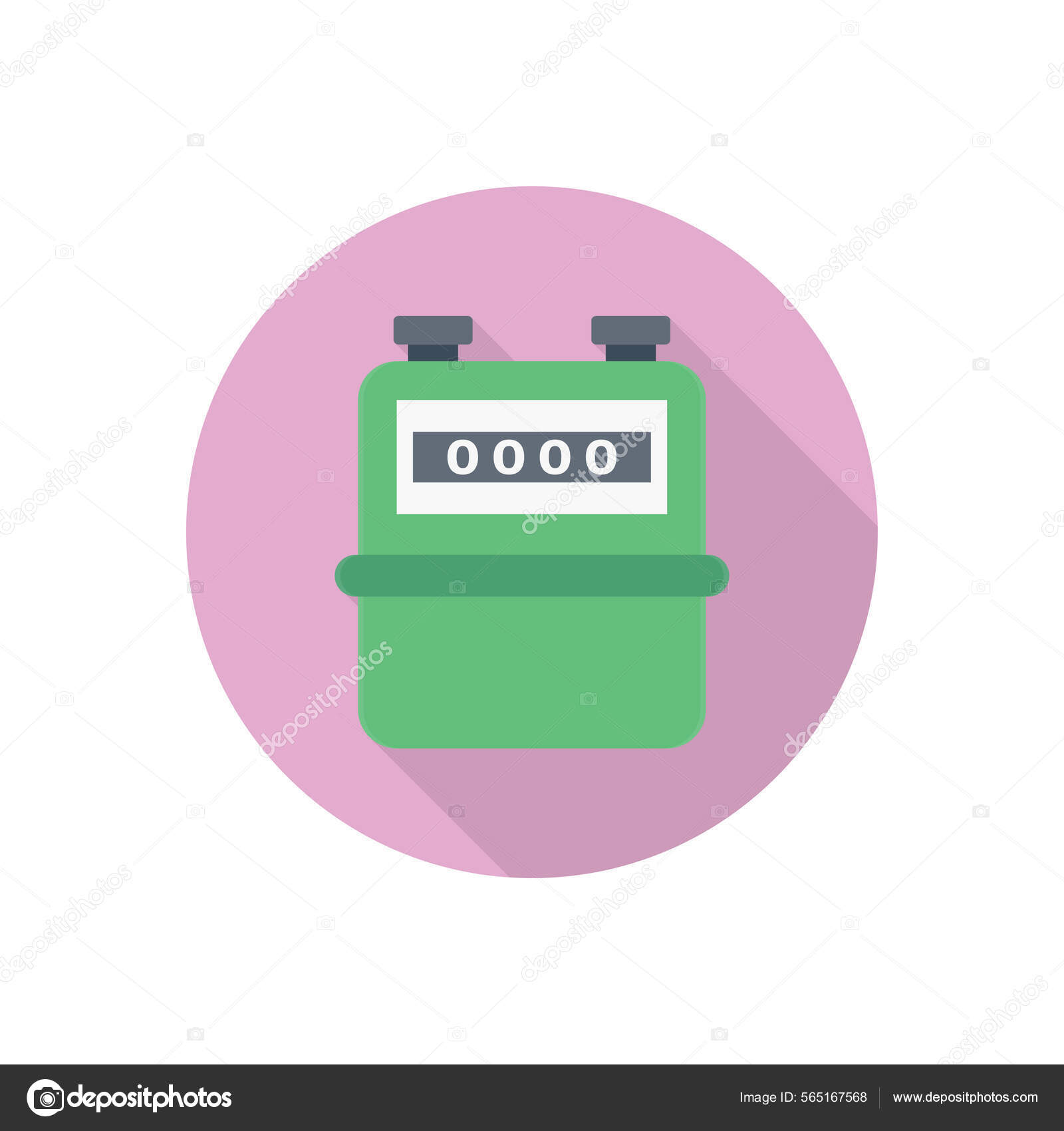 Meter Vector Illustration Transparent Background Premium Quality ...