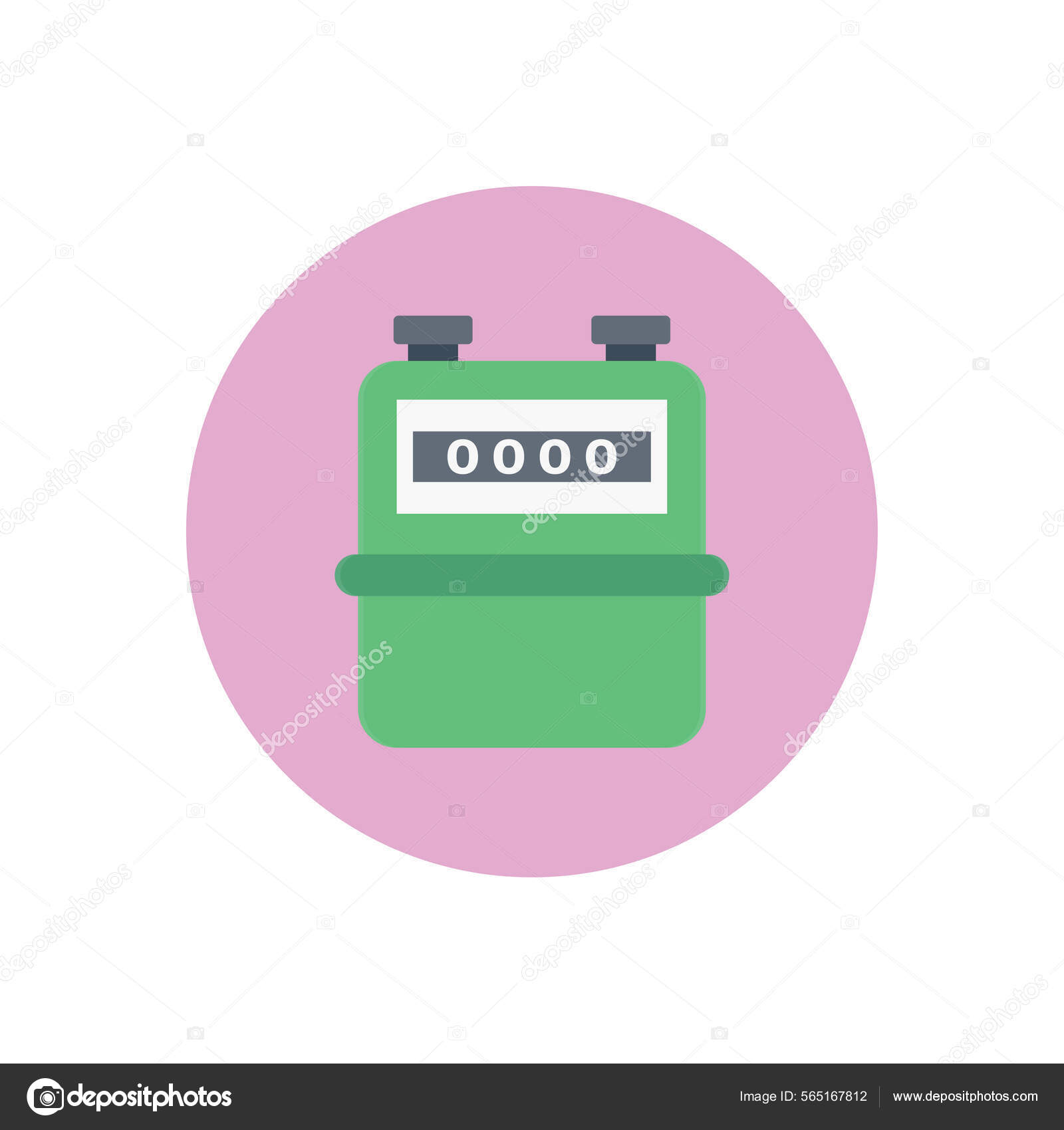 Meter Vector Illustration Transparent Background Premium Quality ...