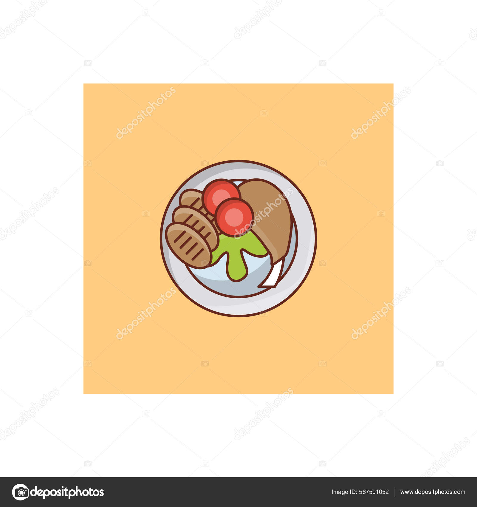 Fried Vector Illustration Transparent Background Premium Quality ...