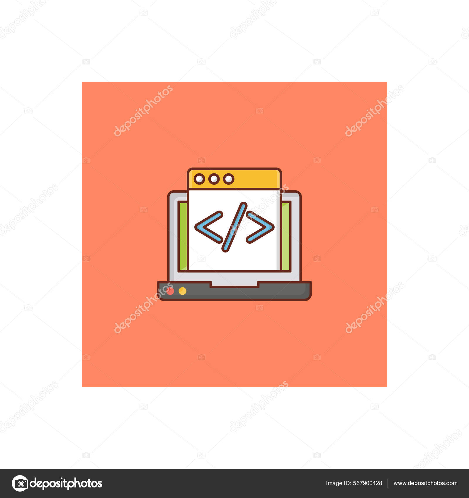 Coding Vector Illustration Transparent Background Premium Quality ...