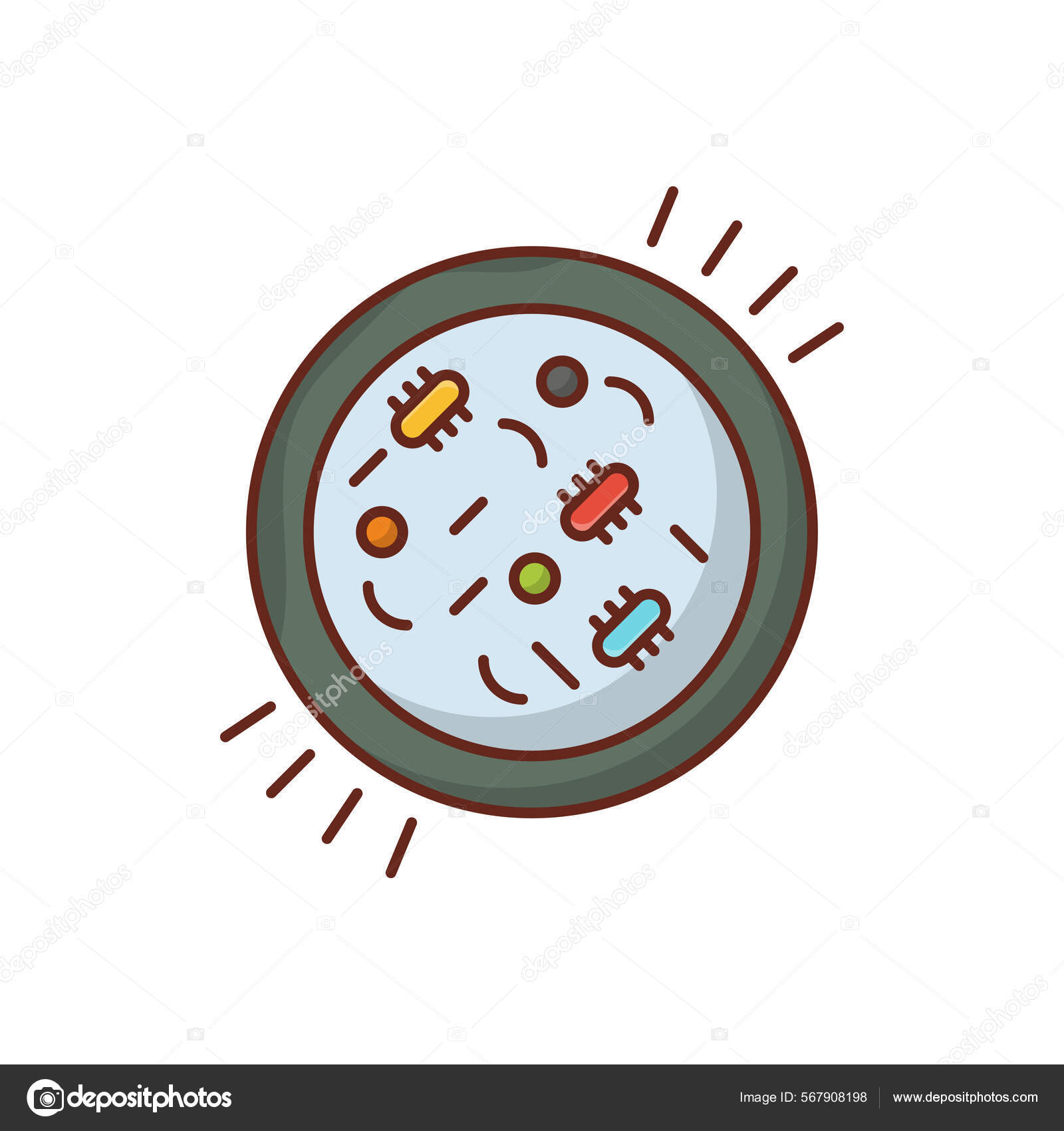 Germs Vector Illustration Transparent Background Premium Quality ...