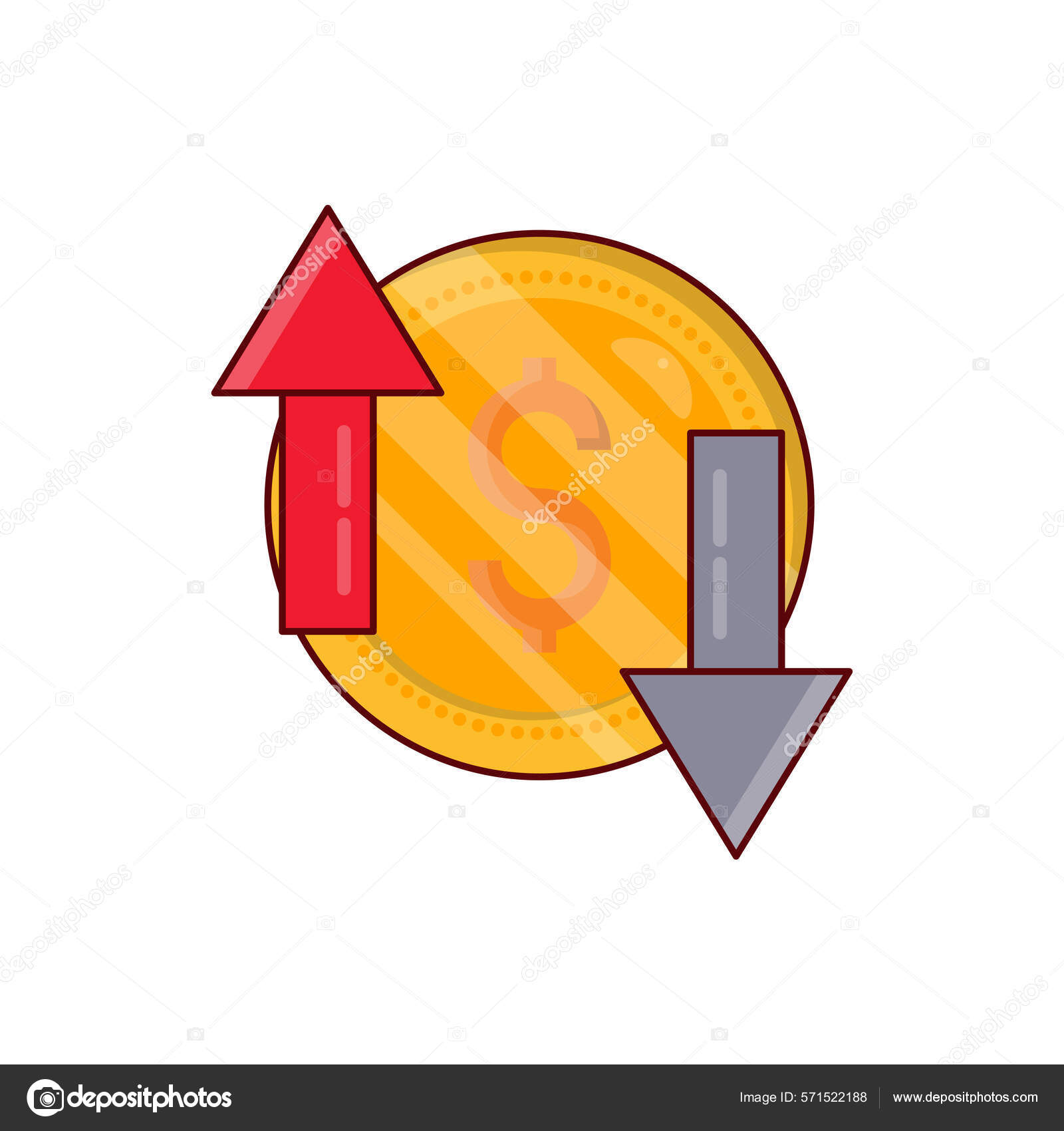 Upload Download Vector Illustration Transparent Background Premium ...