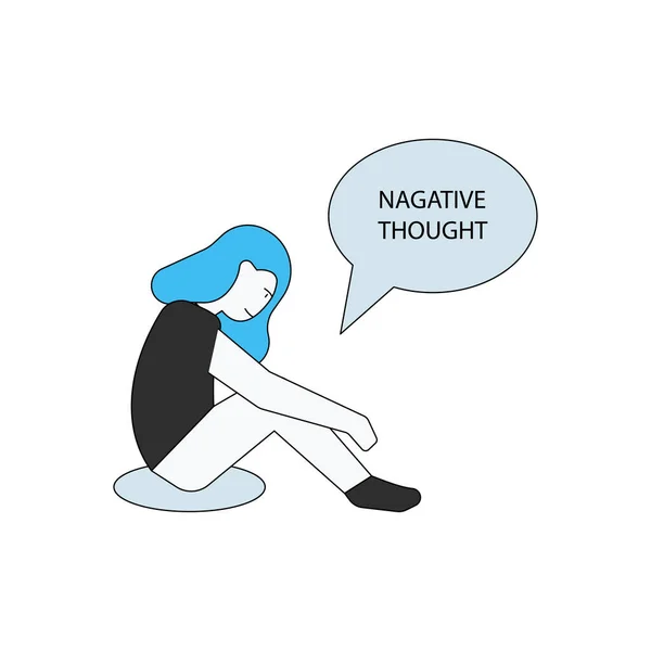 100,000 Negative thoughts Vector Images | Depositphotos