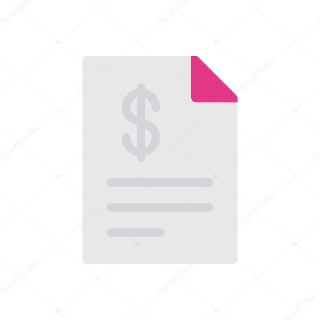 Invoice vector illustration on a transparent background.Premium quality ...