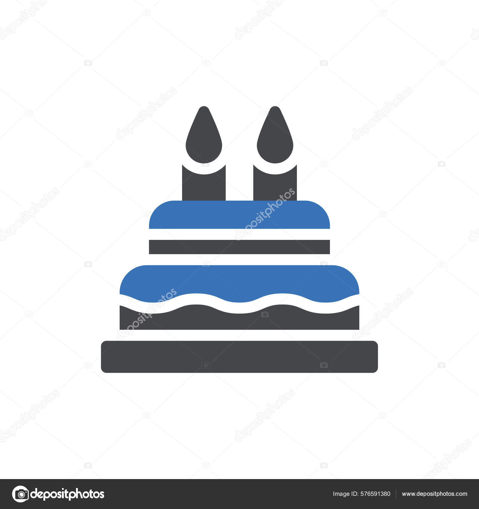 Cake Vector Illustration Transparent Background Premium Quality Symbols ...