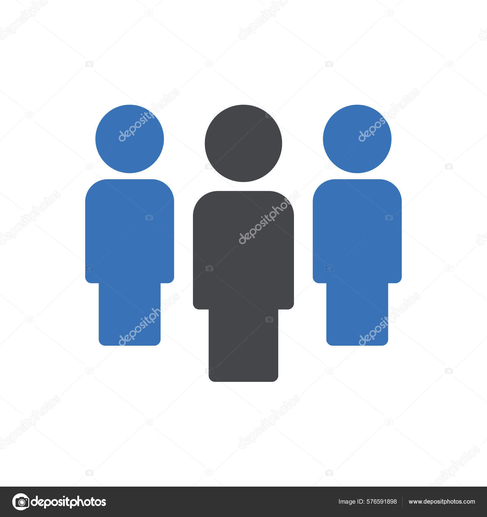 Team Vector Illustration Transparent Background Premium Quality Symbols ...