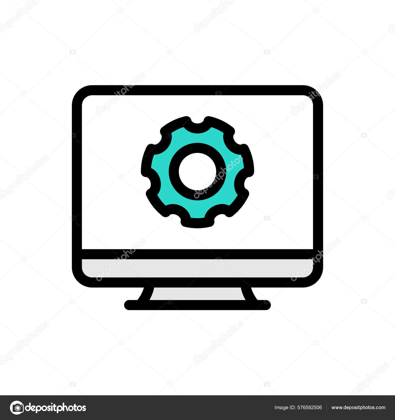 Setting Vector Illustration Transparent Background Premium Quality ...