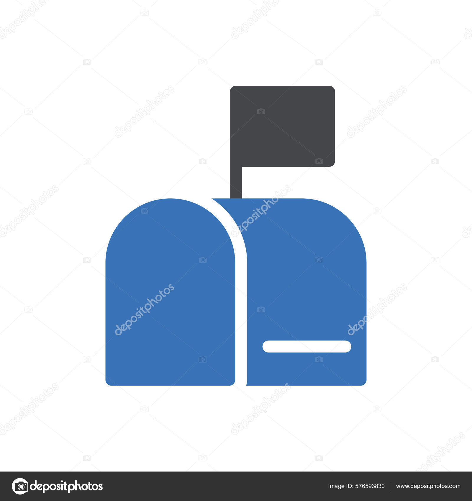 Mailbox Vector Illustration Transparent Background Premium Quality ...
