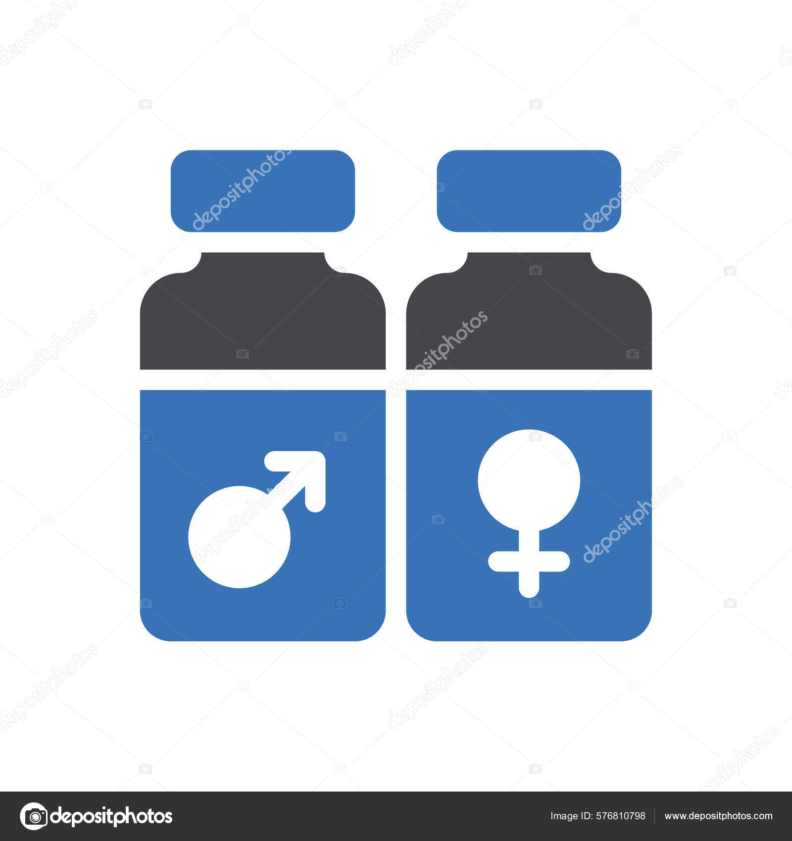 Gender Vector Illustration Transparent Background Premium Quality ...