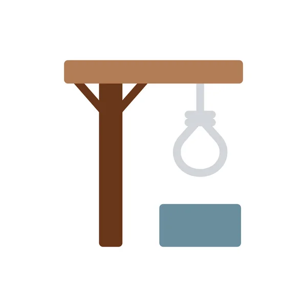 gallows vector illustration on a transparent background.Premium quality ...