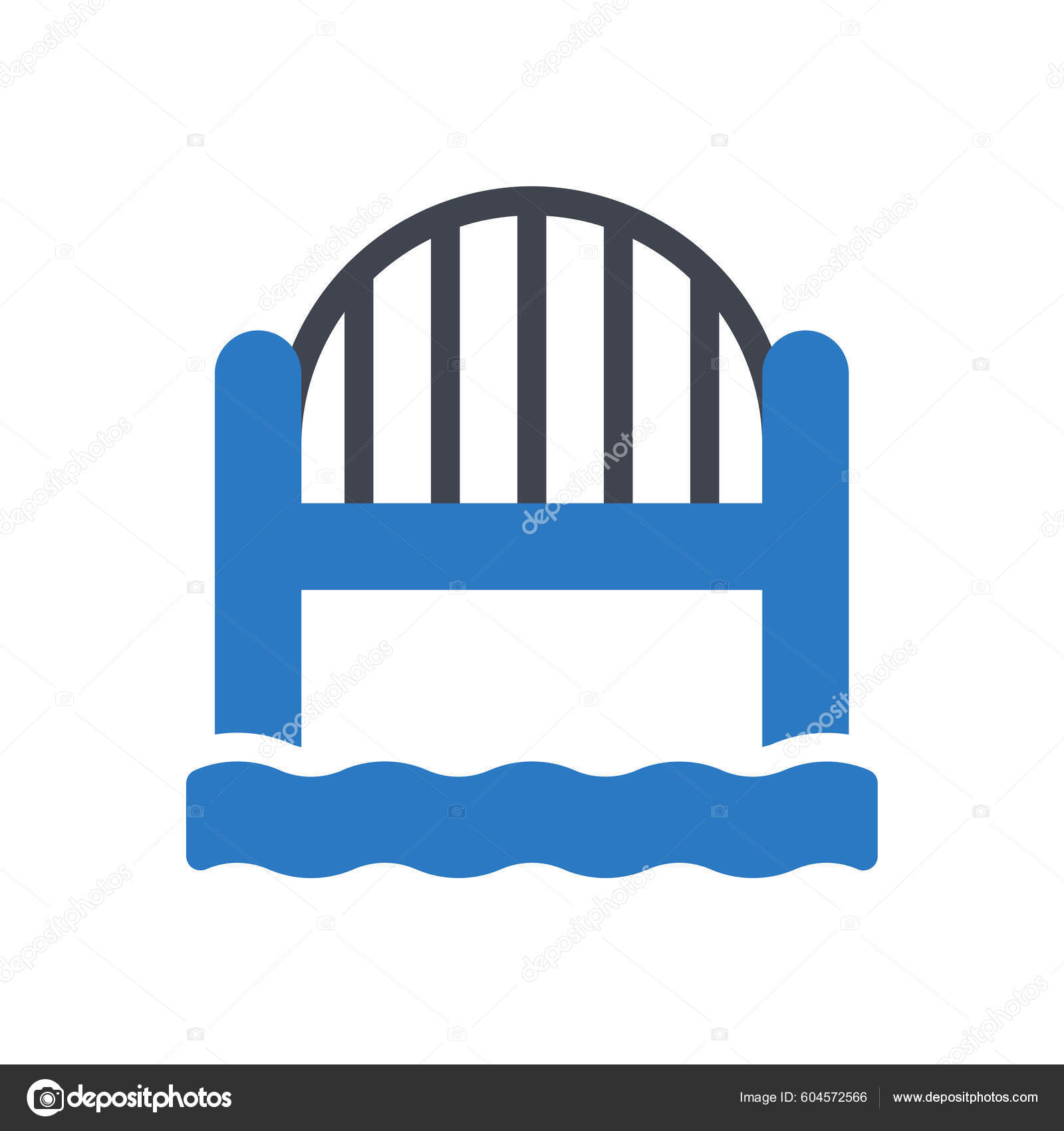 Bridge Vector Illustration Transparent Background Premium Quality ...