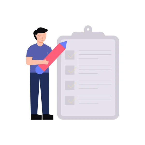 100,000 Checklist person Vector Images | Depositphotos