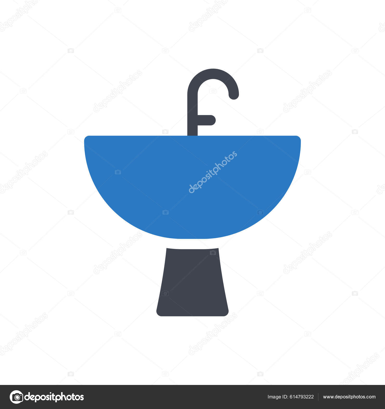 Basin Vector Illustration Transparent Background Premium Quality ...