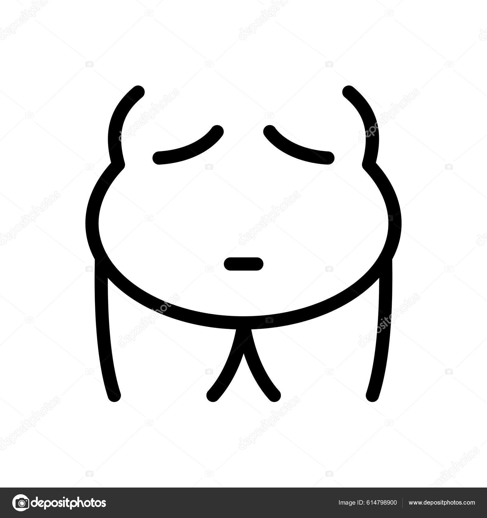 Fat Vector Illustration Transparent Background Premium Quality Symbols ...