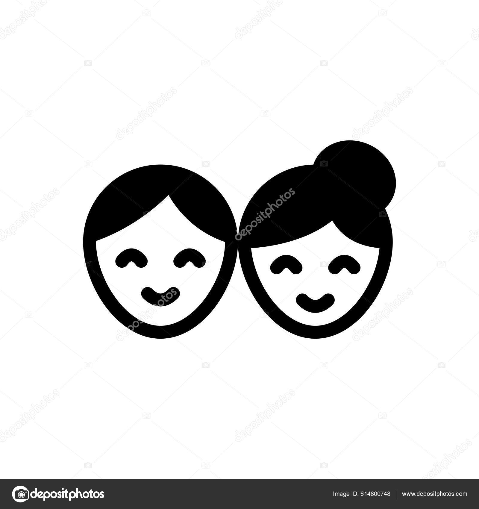 Couple Vector Illustration Transparent Background Premium Quality ...