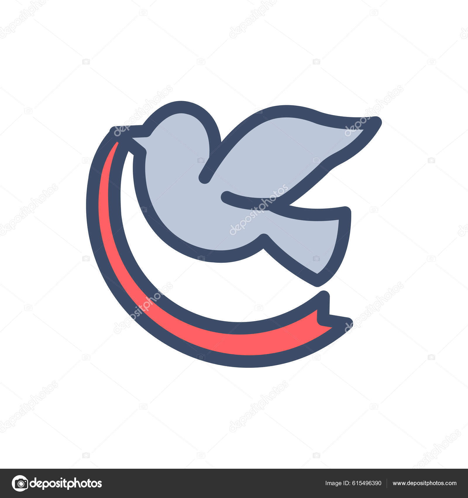 Bird Vector Illustration Transparent Background Premium Quality Symbols ...