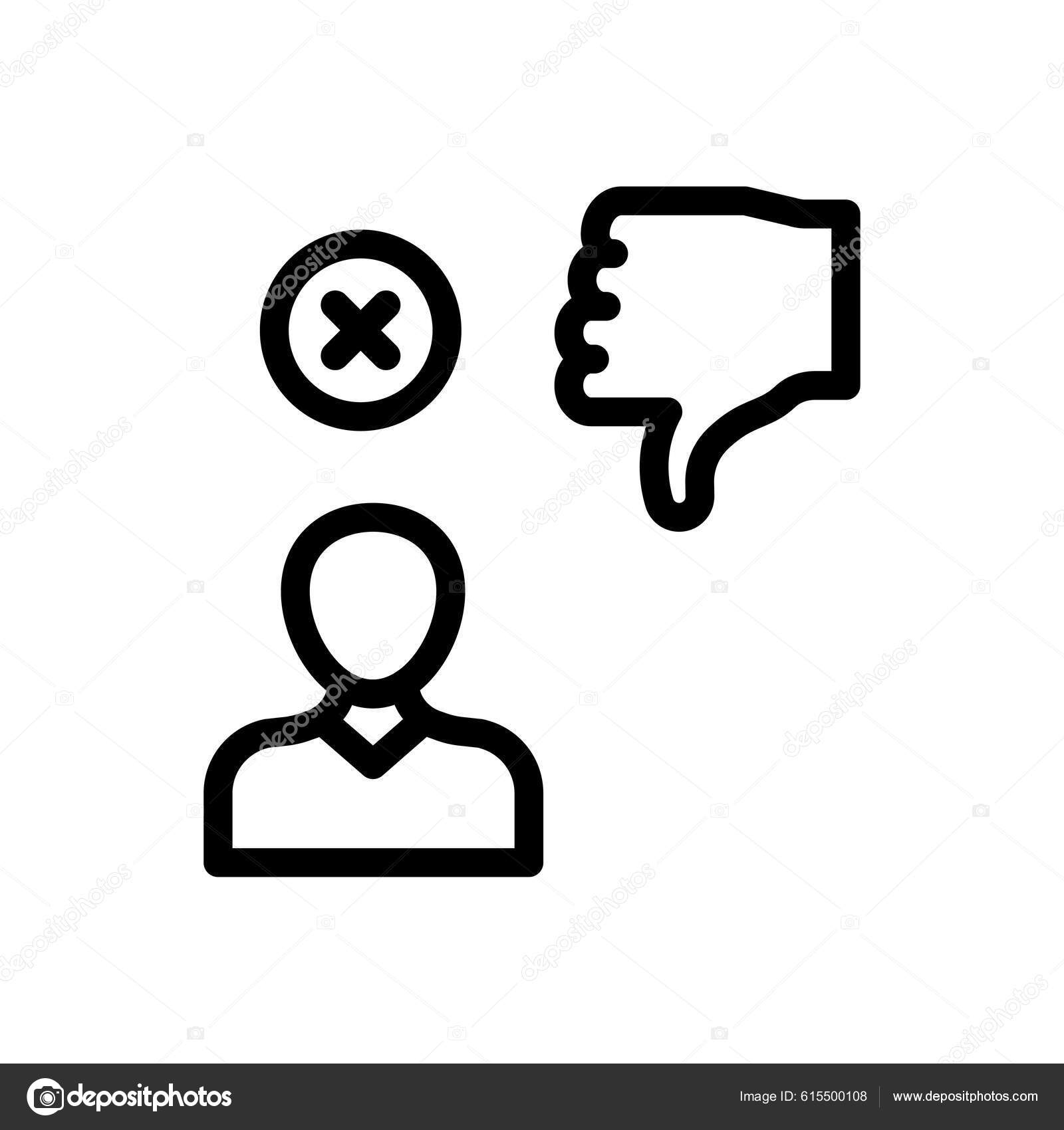 Dislike Vector Illustration Transparent Background Premium Quality ...