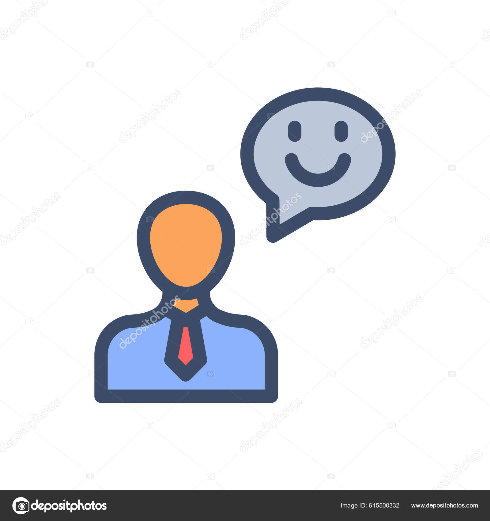 Happy Vector Illustration Transparent Background Premium Quality ...