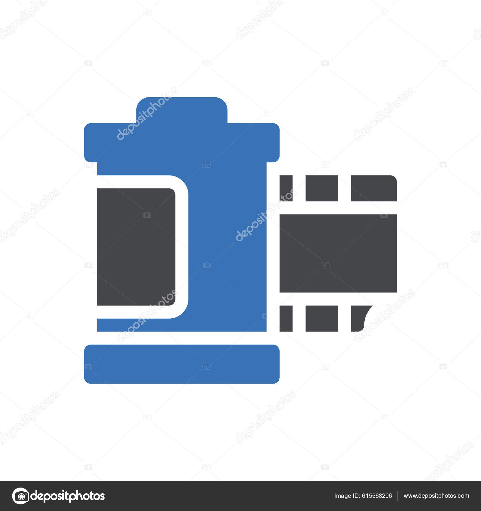 Camera Reel Vector Illustration Transparent Background Premium Quality ...