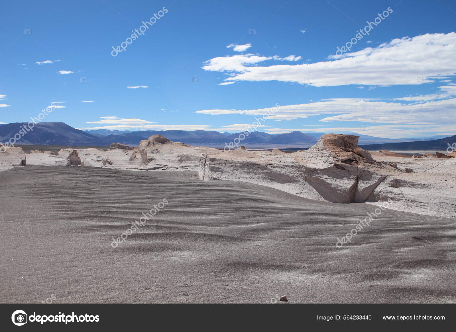 Unique Pumice Field World Northwestern Argentina — Stock Photo ...