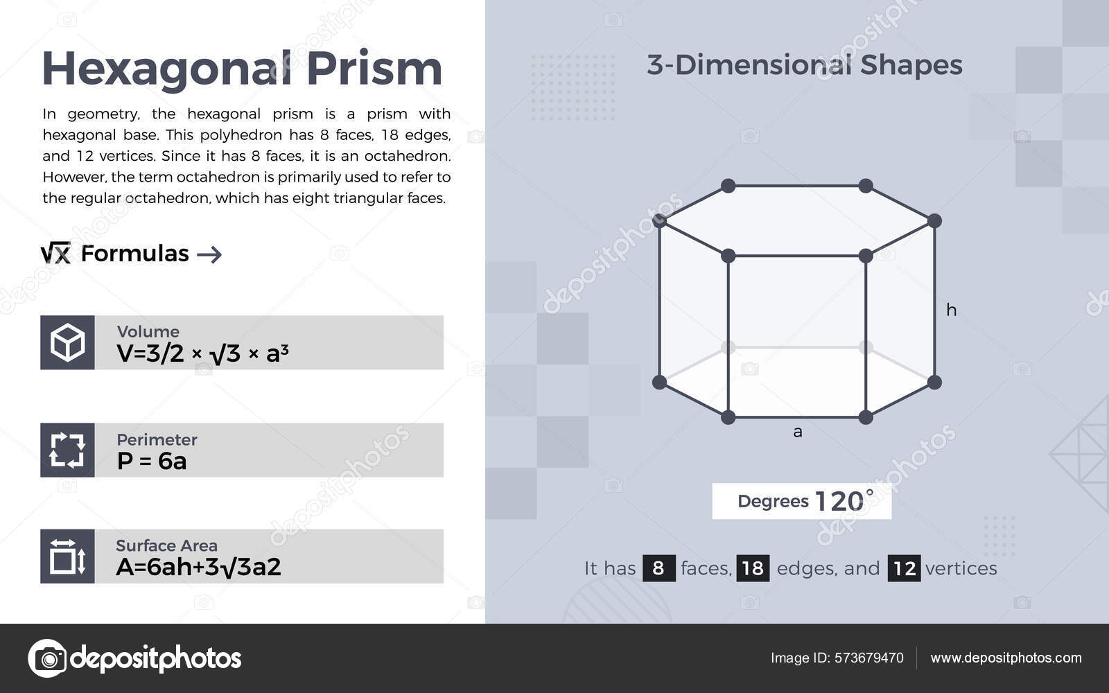 Formula De Volume De Prisma Hexagonal La Fórmula Del Volumen Nueva