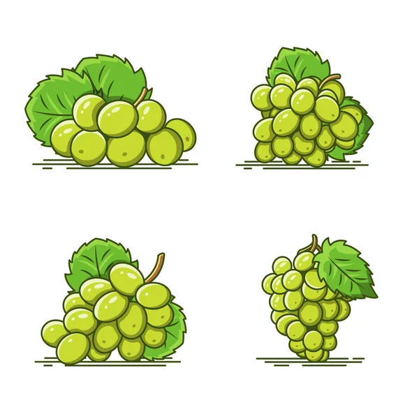 Animated Green Grapes