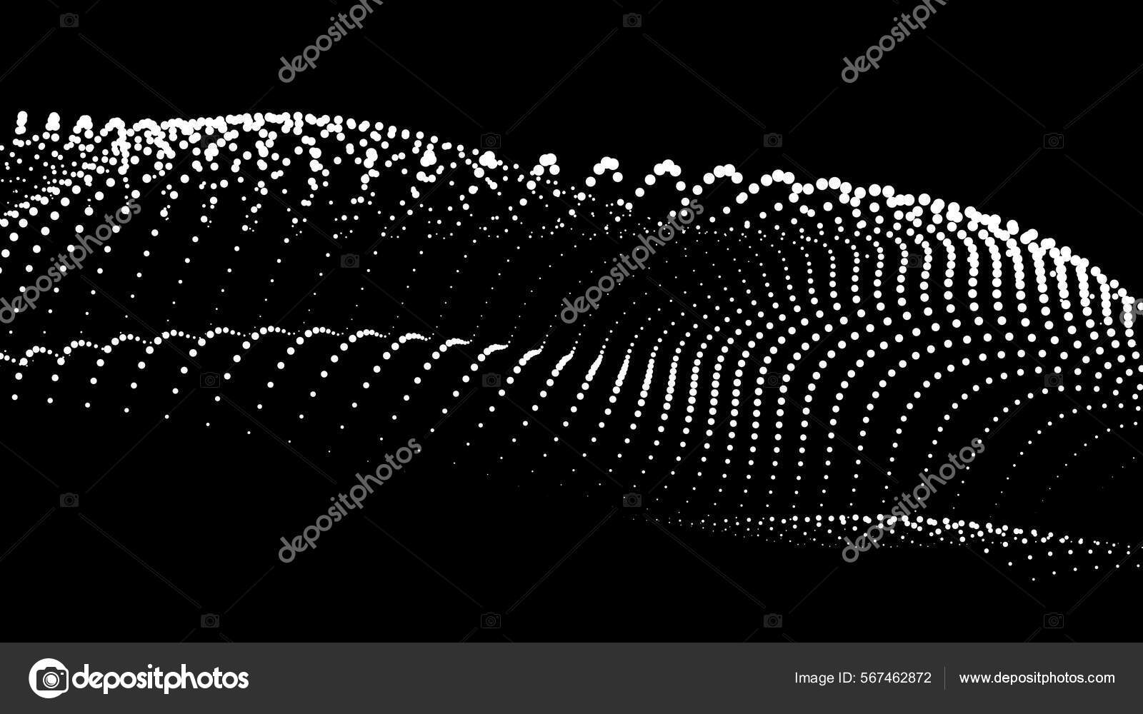 Math Flow Template Presentation Light Emitting Lines Highlighting ...