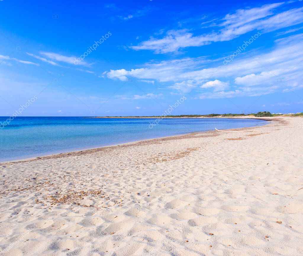 The most beautiful coast of Apulia in Italy: Torre Colimena Beach. This ...