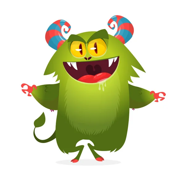 Angry Cartoon Slug Clipart