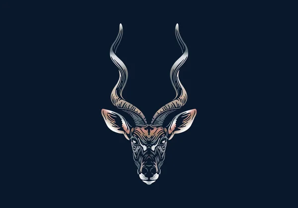 Kudu drawing Vector Art Stock Images | Depositphotos
