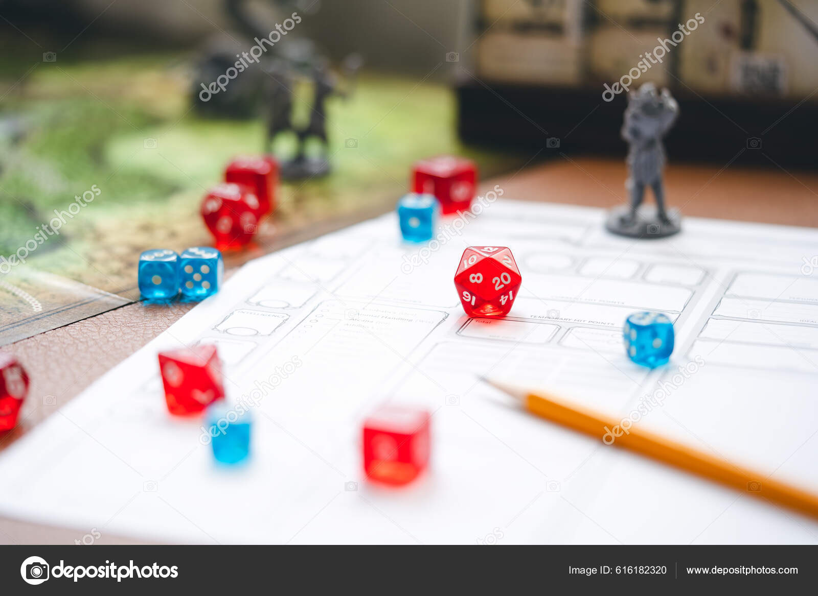 Rpg Board Game Character Sheets