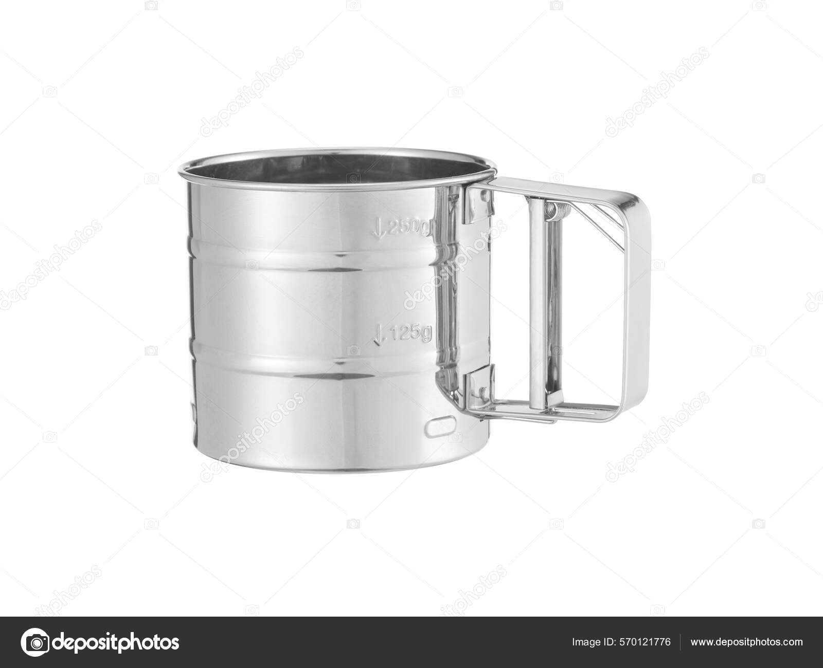 Flour Sifter Isolated White Background Stock Photo by ©balbeybora 570121776
