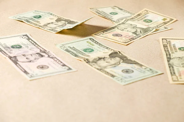 Dollar bills . Background of one dollar bills . Passive Income Concept ...