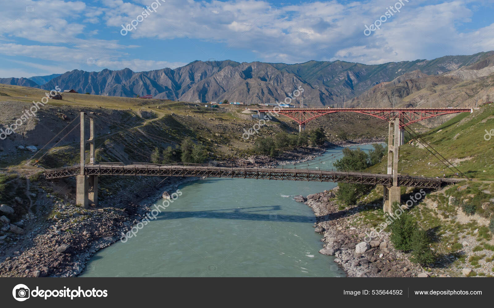 Sightseeing Ininsky Most World's First Double Chain Suspension Bridge ...