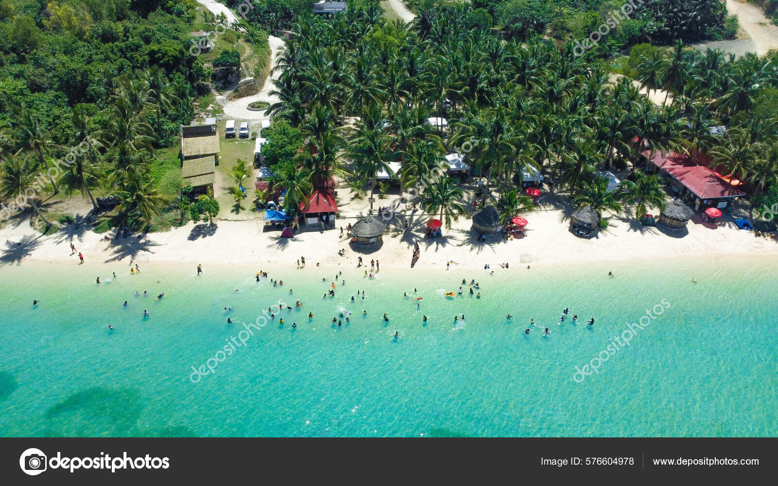 Orongan White Sand Beach Resort San Remegio Cebu Philippines Stock Photo by ©wirestock_creators ...