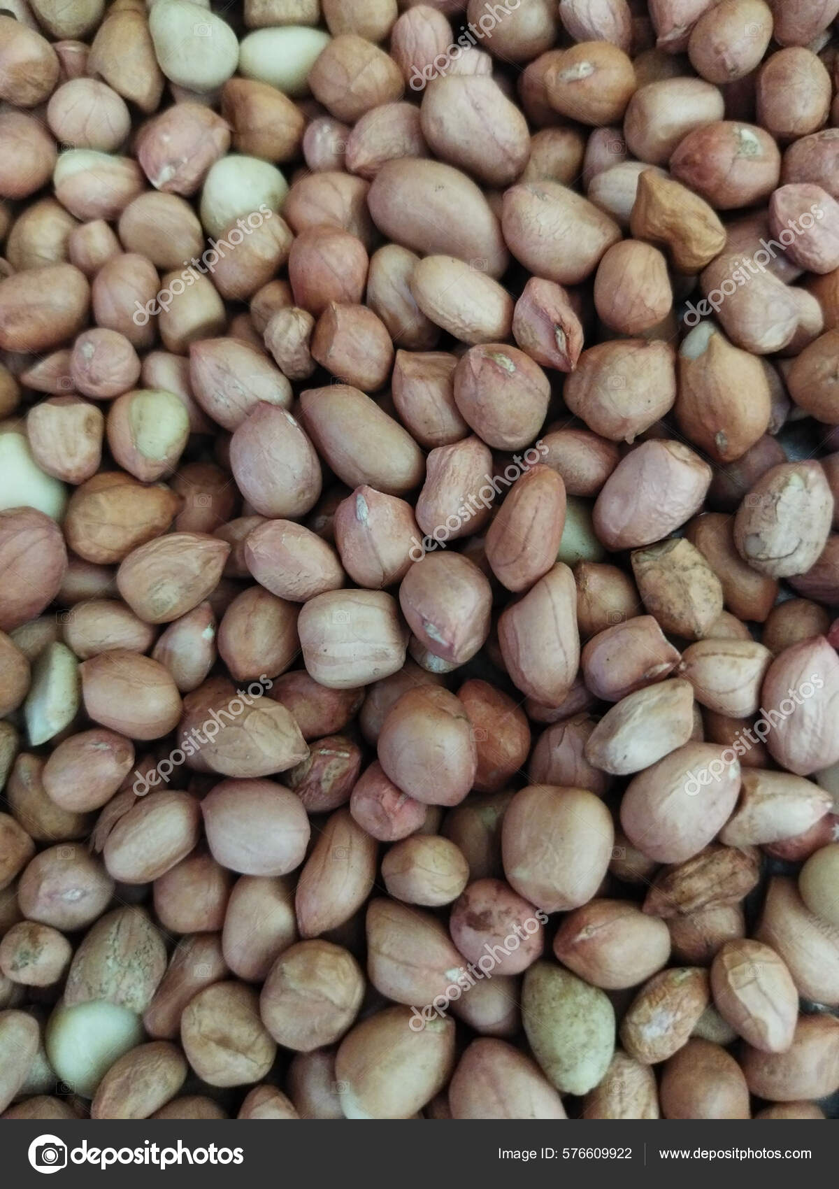 Peanut Ground Nut Goober Pindar Monkey Nut Texture Background — Stock ...