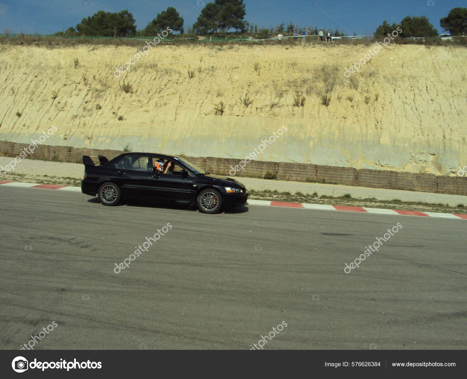 Fast Japan Car Custom Tuning Model Mitsubishi Lancer — Stock Editorial ...