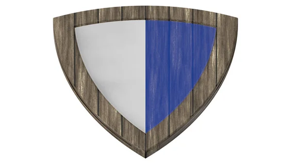 Shield Wood Medieval Render Illustration — Stock Photo © wirestock ...