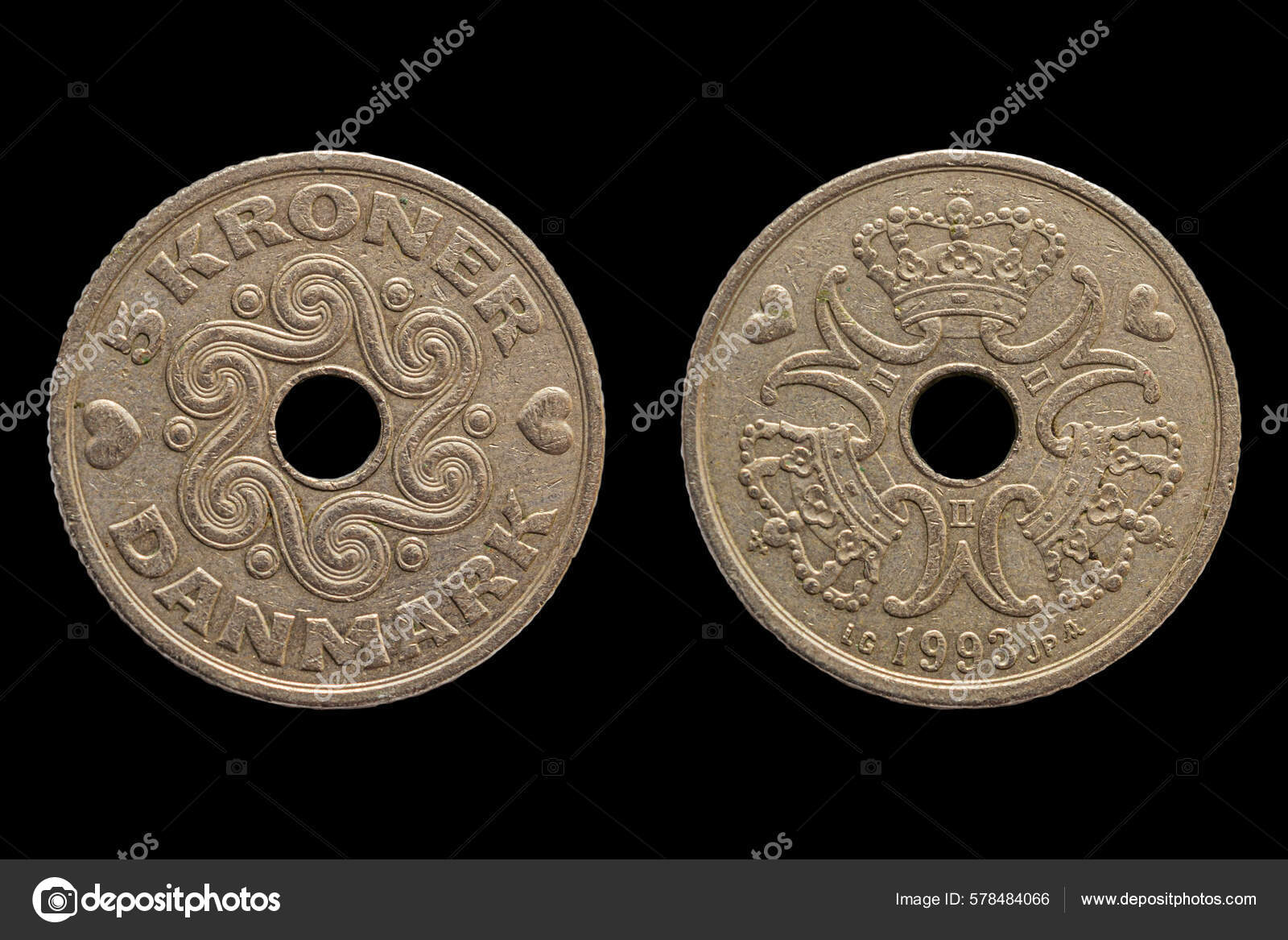 Danish Krone Coin