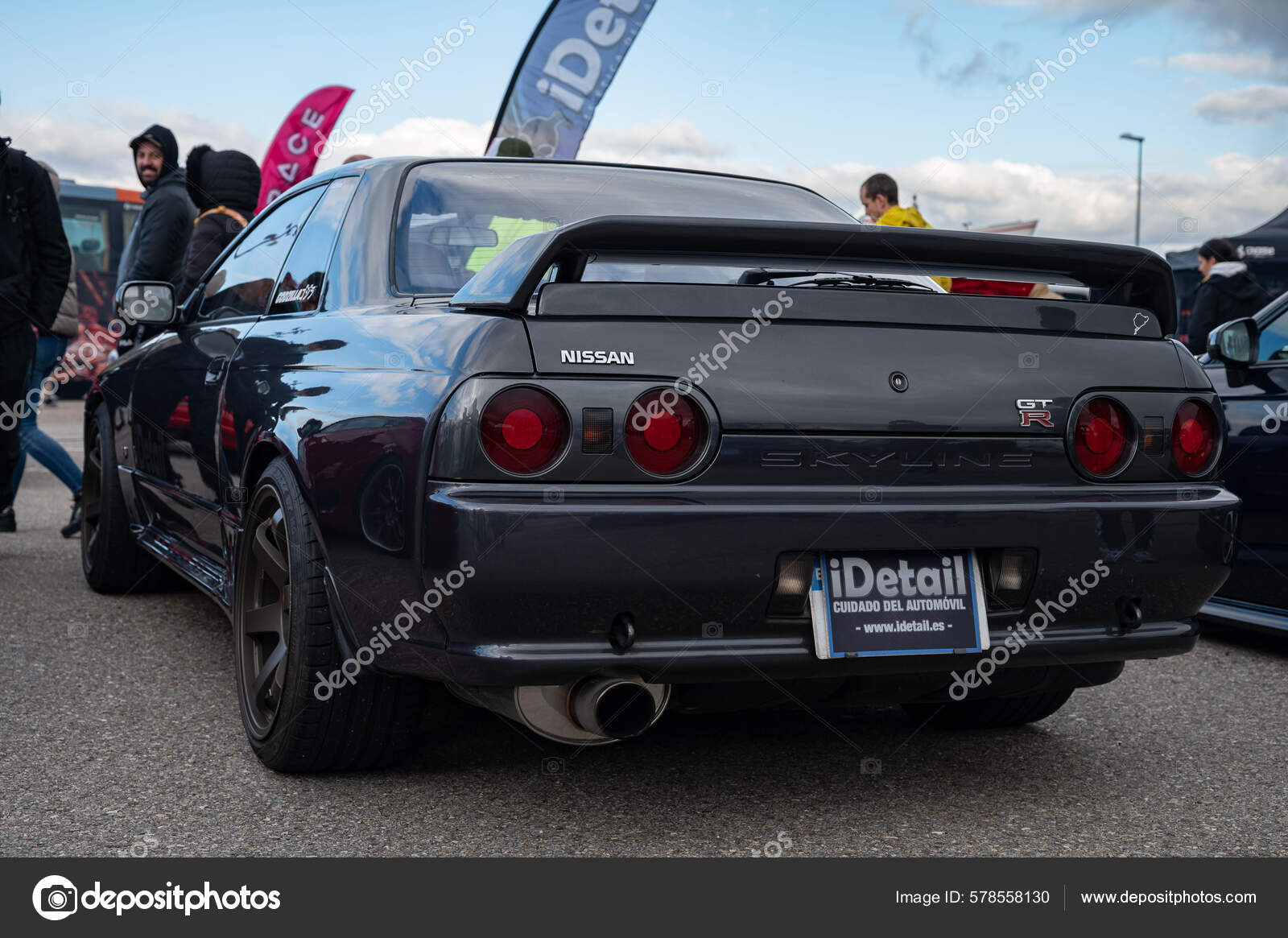 Parked Nissan Skyline R32 Rear – Stock Editorial Photo © wirestock ...