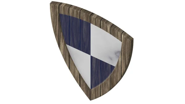 Shield Wood Medieval Render Illustration — Stock Photo © wirestock ...