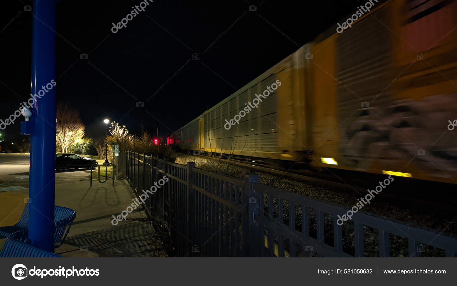 Midnight Train Tracks