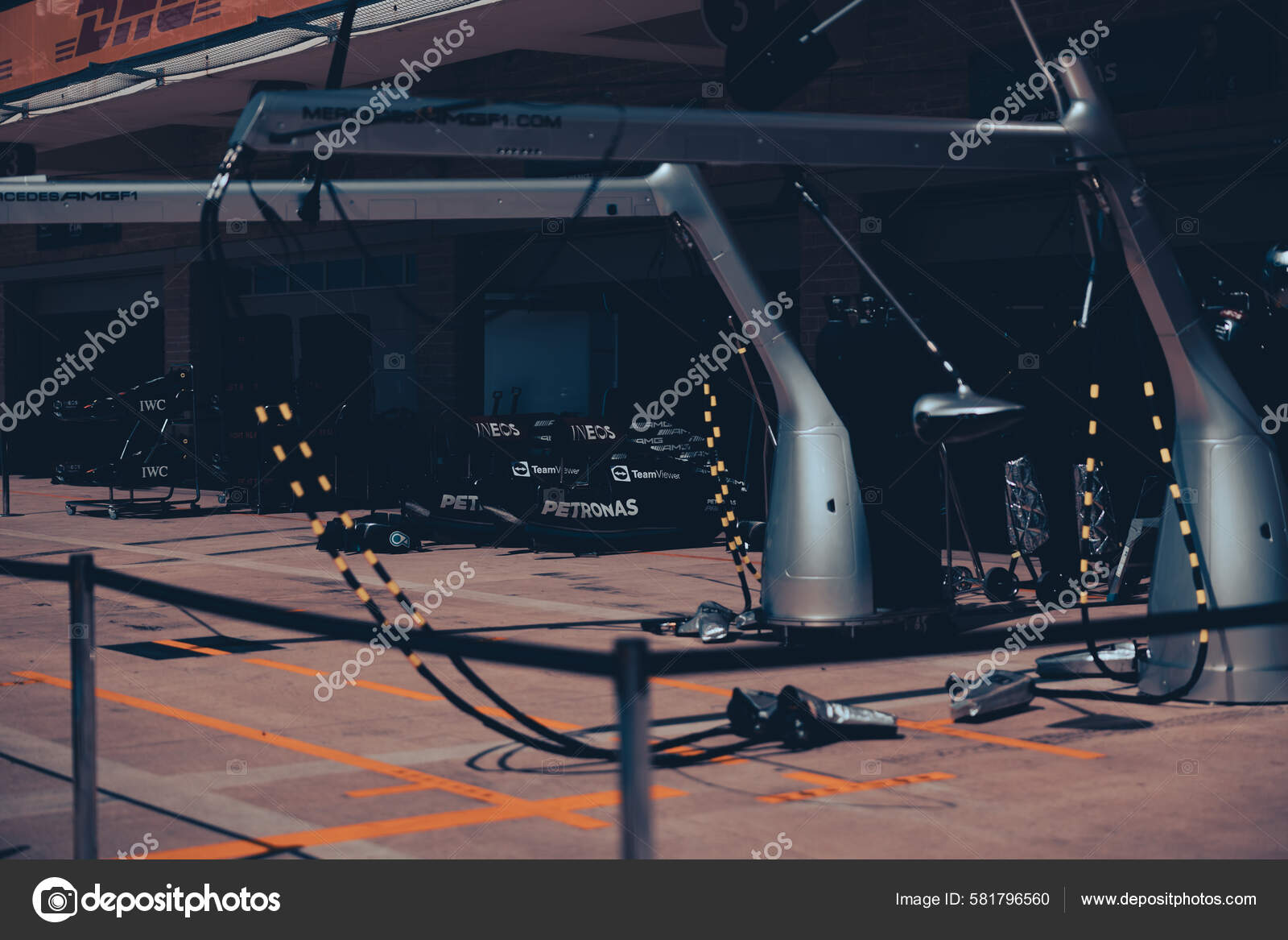 2021 Formula Grand Prix Usgp Austin Texas Circuit Americas Cota — Stock ...