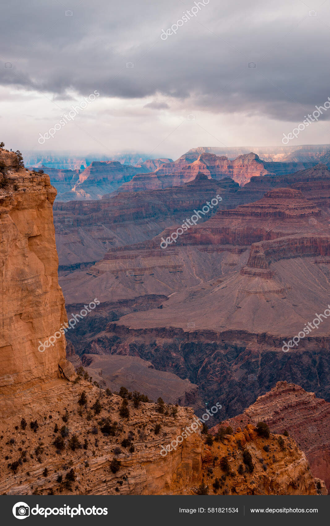 Grand Canyon National Park Major Landmark State Arizona — Stock Photo ...