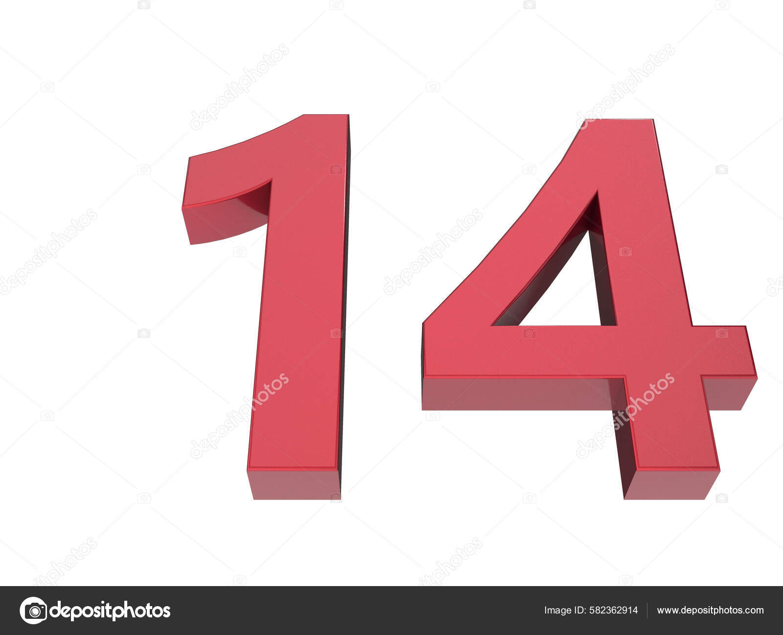 Number Isolated Texture Render Background Illustration — Stock Photo ...