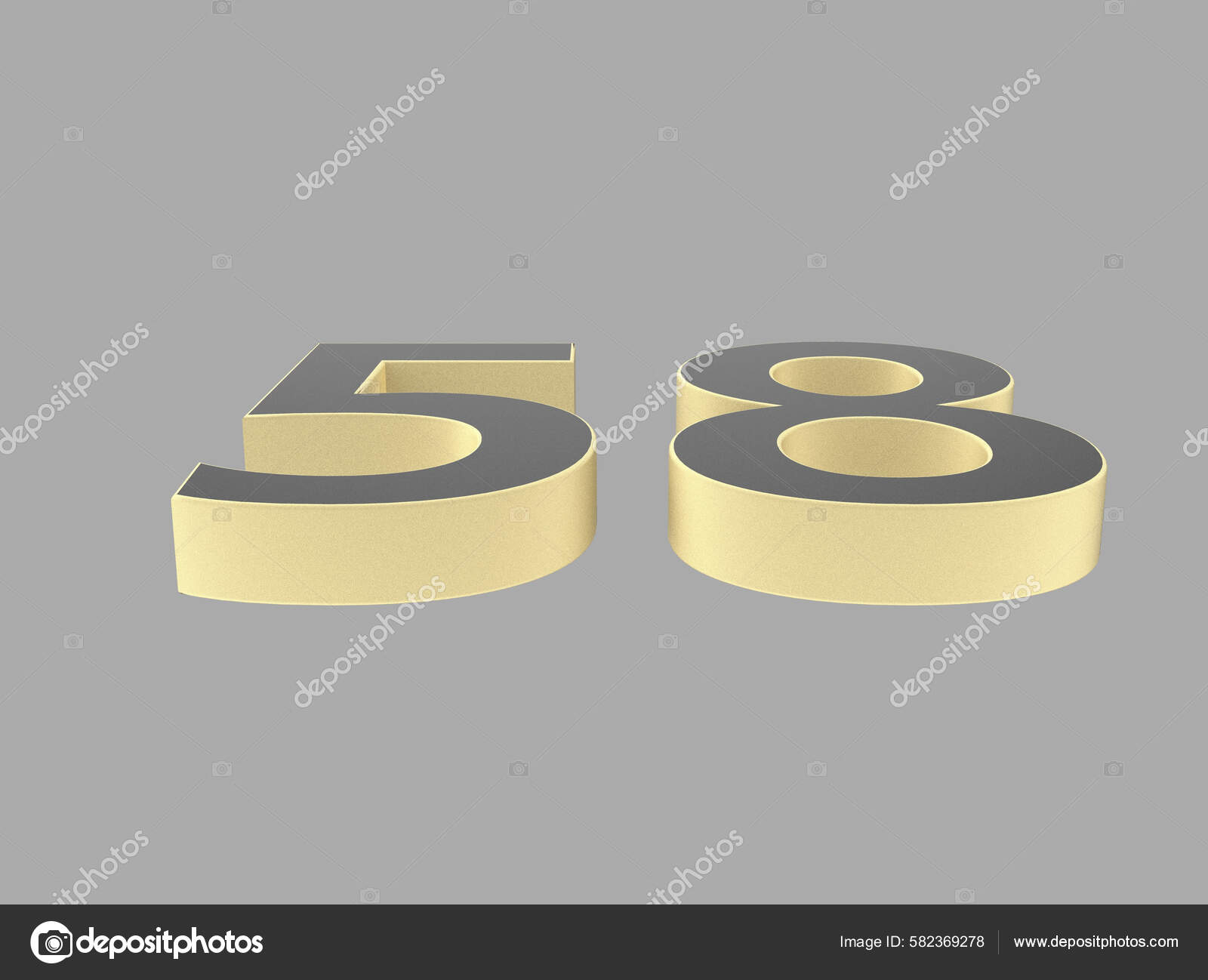 Number Isolated Texture Render Background Illustration — Stock Photo ...